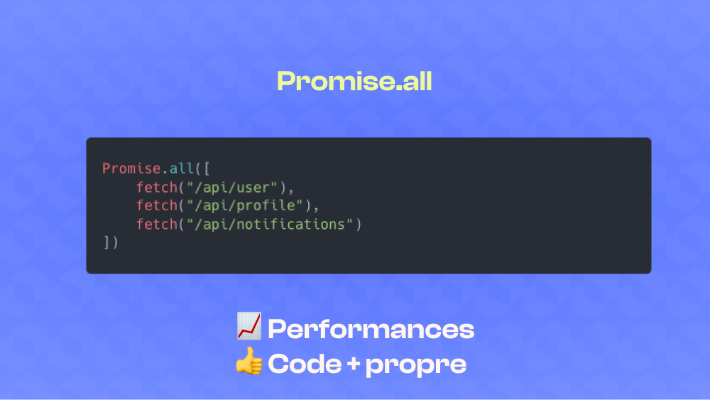 Pourquoi et comment utiliser Promise.all dans un projet front-end